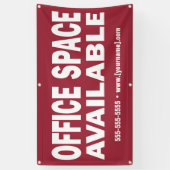 Office Space Available Sign Banner | Zazzle