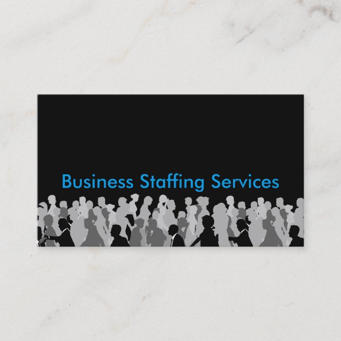 Office Staffing Business Cards | Zazzle.com