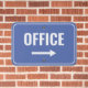 Office This Way Metal Sign | Zazzle