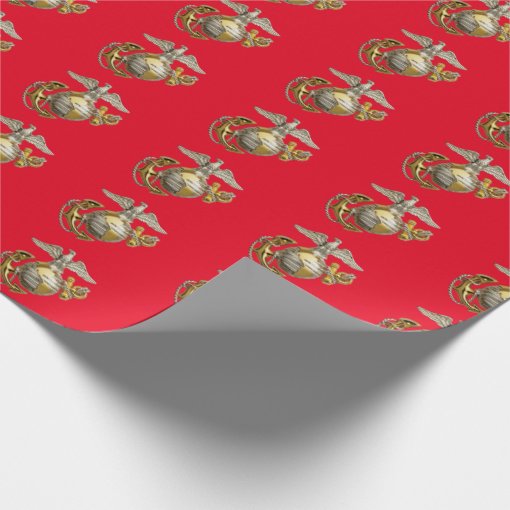 Officer EGA - Marine Corps Wrapping Paper | Zazzle
