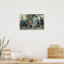 Officers of the 79th Highlanders Poster | Zazzle