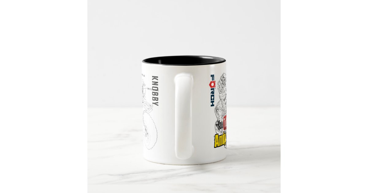 Official Andy Mechanic Mug-coffee & tea compatible Two-Tone Coffee Mug ...