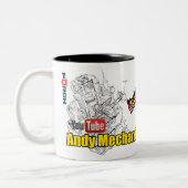 Official Andy Mechanic Mug-coffee & tea compatible Two-Tone Coffee Mug ...