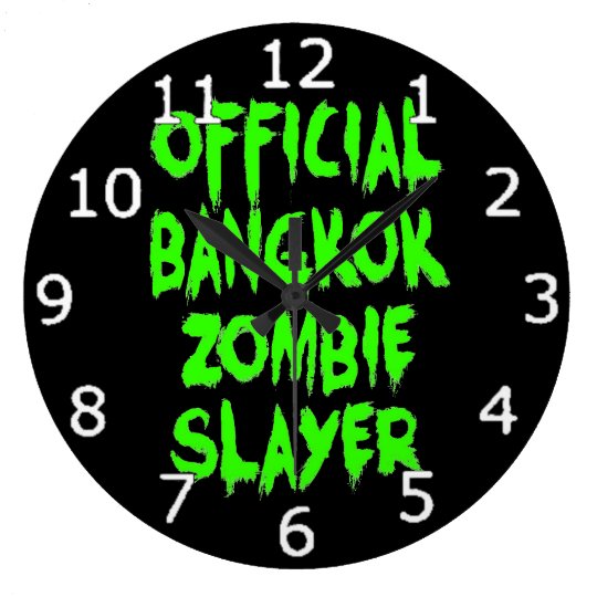 countdown to zombie apocalypse clock | Zazzle.com