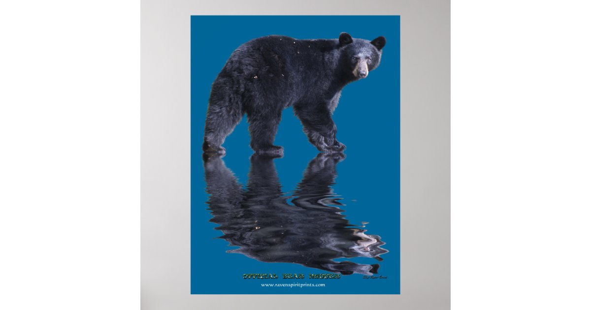 OFFICIAL BEAR HUGGER Poster | Zazzle