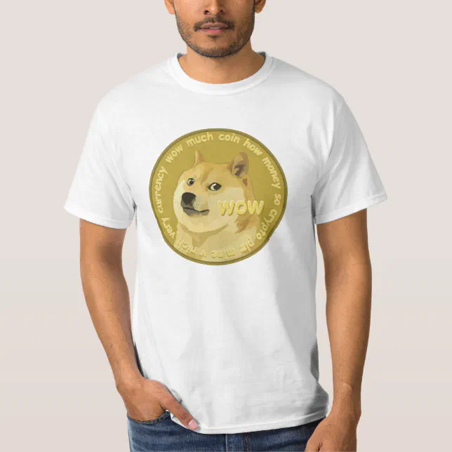 Official DOGECOIN T-Shirt | Zazzle