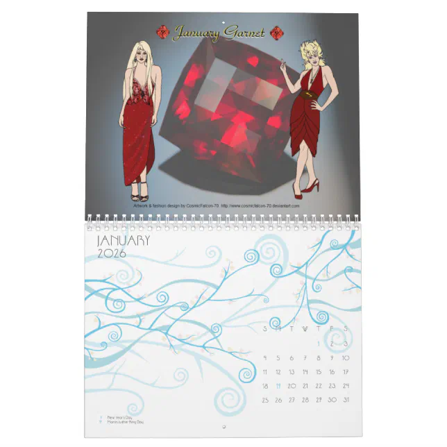 Official JemCon 2013 Calendar | Zazzle