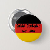 Official Oktoberfest Beer Taster Button | Zazzle