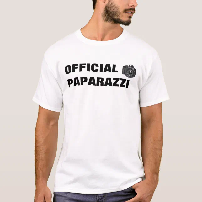 OFFICIAL PAPARAZZI Shirt | Zazzle