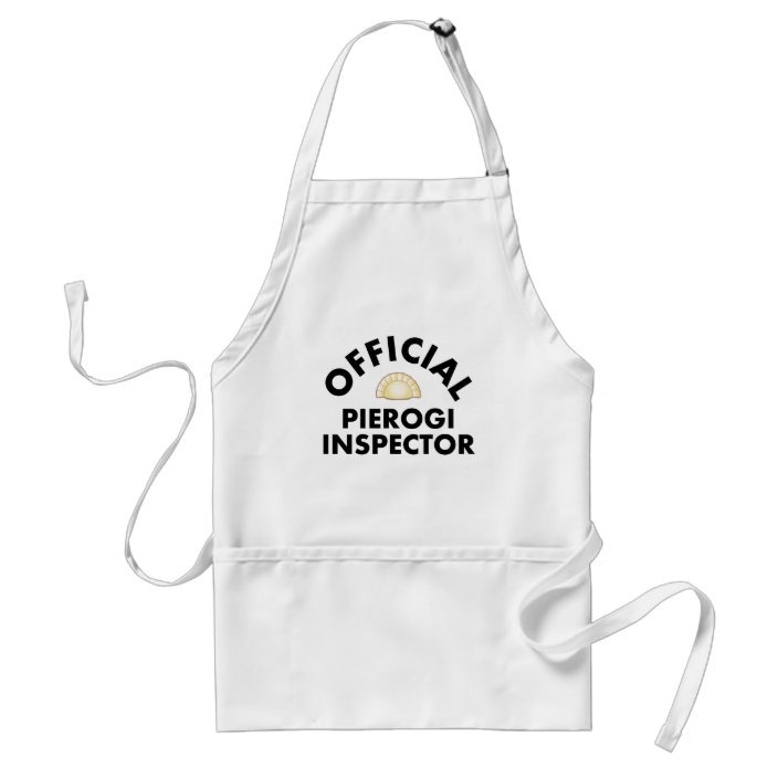 Official Pierogi Inspector Apron | Zazzle.com