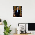 Official Presidential Portrait Bill Clinton Poster | Zazzle