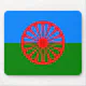 Official Romany gypsy flag Mouse Pad | Zazzle