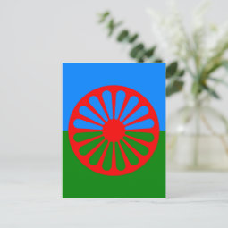 Official Romany gypsy flag Postcard | Zazzle