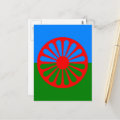 Official Romany gypsy flag Postcard | Zazzle