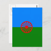 Official Romany gypsy flag Postcard | Zazzle