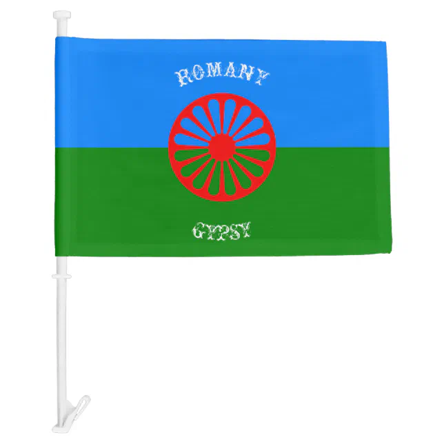Official romany gypsy flag symbol | Zazzle