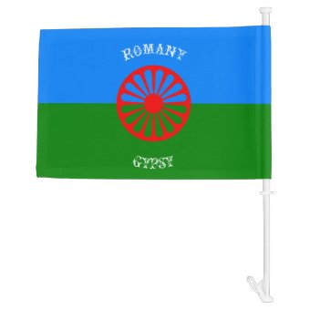Official romany gypsy flag symbol | Zazzle