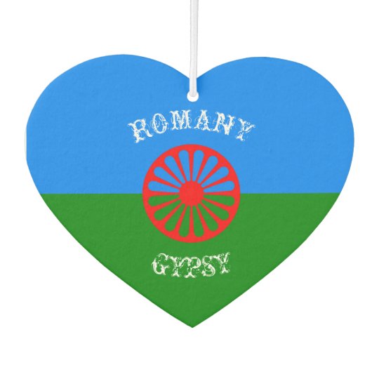Official romany gypsy flag symbol air freshener | Zazzle.com