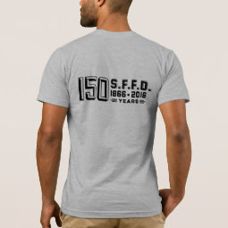 Official SFFD 150 T-Shirt | Zazzle