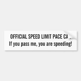 Pass Me Bumper Stickers, Decals & Car Magnets | Zazzle