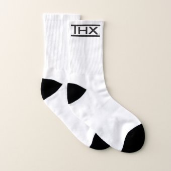 Official THX Logo Socks | Zazzle