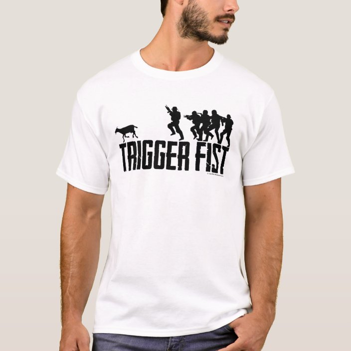 Official Trigger Fist Goat Chase Shirt | Zazzle.com