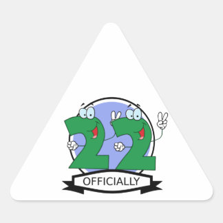 Number 22 Stickers | Zazzle