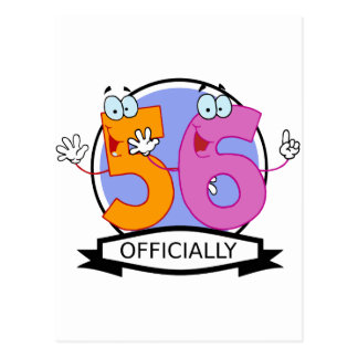 Number 56 Postcards | Zazzle