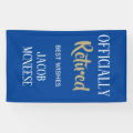 Officially retired CUSTOM banner | Zazzle
