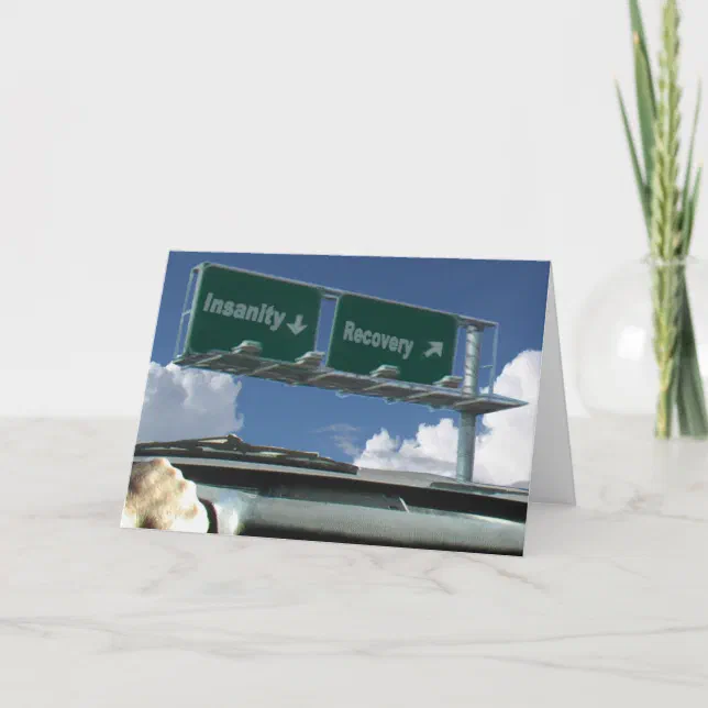Offramp To Recovery Card | Zazzle