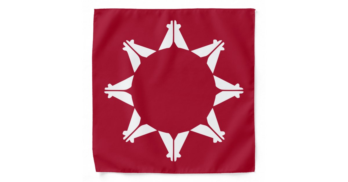 Oglala Lakota Sioux Flag Bandana | Zazzle