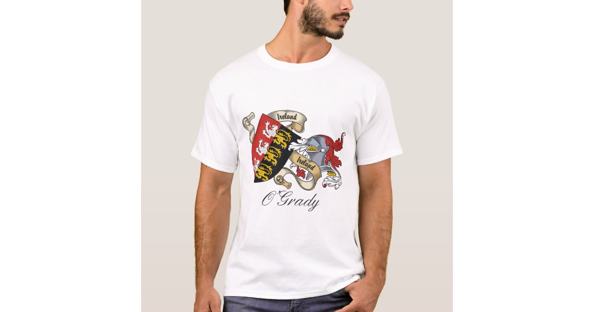 O'Grady Family Crest T-Shirt | Zazzle