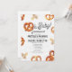 Oh Baby Pretzels & Pacifiers Neutral Baby Shower Invitation | Zazzle