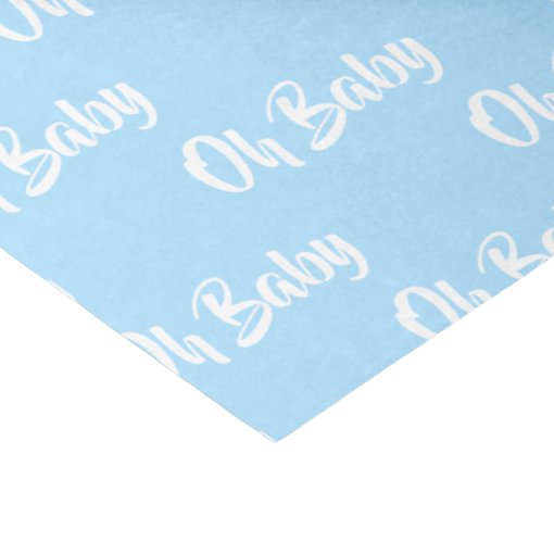 Oh Baby Tissue Paper | Zazzle