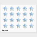 Oh Boy Blue Balloon Eucalyptus Cupcake Topper Star Sticker | Zazzle