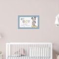 Oh Boy, It's a Boy! Mickey Mouse Baby Shower Poster | Zazzle