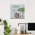 Oh Boy! Let the Wild Rumpus Start | Baby Shower Poster | Zazzle