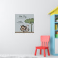 Oh Boy! Let the Wild Rumpus Start | Baby Shower Poster | Zazzle