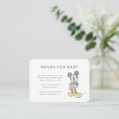 Oh, Boy! Mickey Mouse | Books for Baby Insert Card | Zazzle
