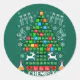 Oh Chemistree Christmas Chemistry Science Periodic Classic Round ...
