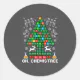 Oh Chemistree Christmas Chemistry Science Periodic Classic Round ...