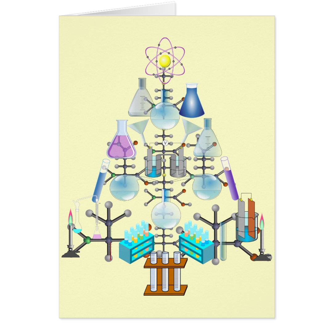 Oh Chemistry, Oh Chemist Tree Christmas | Zazzle