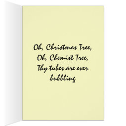 Oh Chemistry, Oh Chemist Tree Christmas | Zazzle