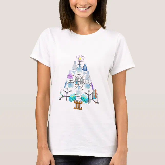 Oh Chemistry, Oh Chemist Tree T-Shirt | Zazzle