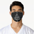 Oh, Christmas Tree Adult Cloth Face Mask | Zazzle