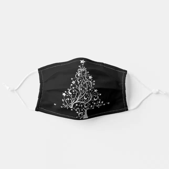Oh, Christmas Tree Adult Cloth Face Mask | Zazzle