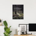 Oh Me! Oh Life! Walt Whitman Poem Wooded Path 3 Poster | Zazzle