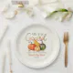 Oh My Gourd Little Pumpkin Baby Shower Paper Plates | Zazzle