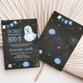 Oh Sheet We're Having A Boo-y Baby Shower Invitation | Zazzle