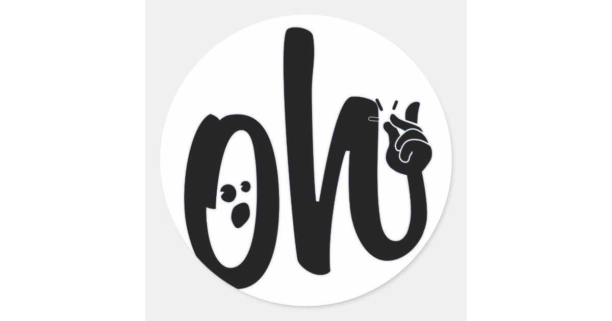 Oh Snap! Classic Round Sticker | Zazzle
